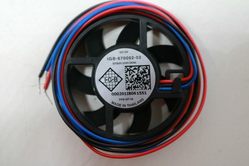 10 Pack Lot Delta IGB Axial Round Fan 12V DC 3 Wire 0.15A 5012 50mm x ...