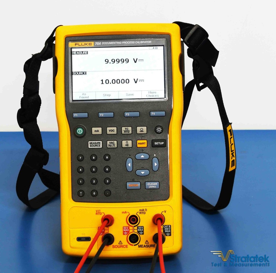 Fluke 754 Documenting Multifunction Process Calibrator HART NIST ...