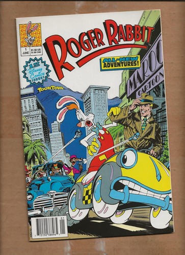 ROGER RABBIT #1 NEWSSTAND UPC CODE DISNEY WHO FRAMED | eBay