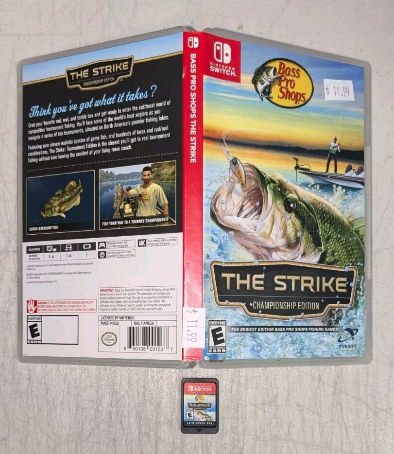 Bass Pro Shops: The Strike Championship Edition (Nintendo Switch) CIB ...