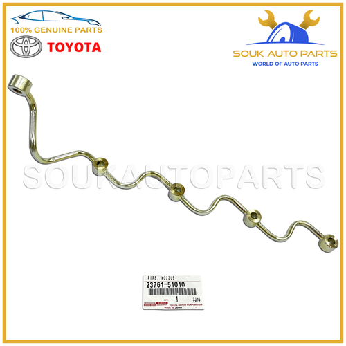 23761-51010 Genuine Toyota PIPE ASSY, NOZZLE LEAKAGE 2376151010 OEM ...