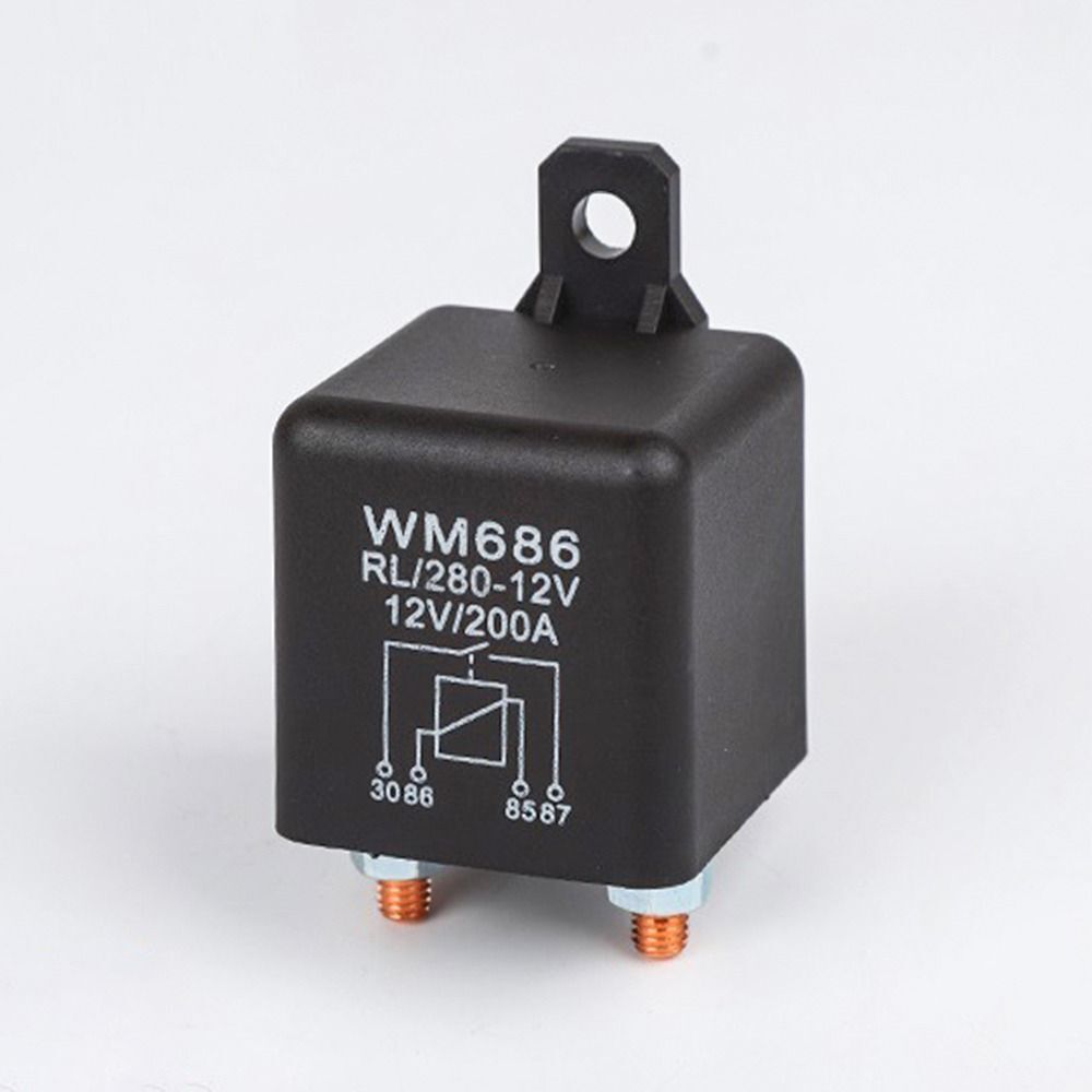 WM686 Power Switch Car Accessory 12V 24V Car Relay Starting Relay 200A ...
