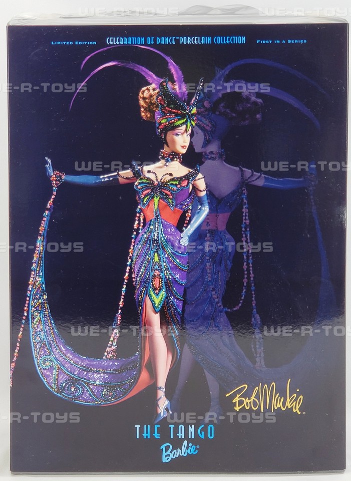 The Tango Barbie Doll Bob Mackie Celebration of Dance Porcelain ...
