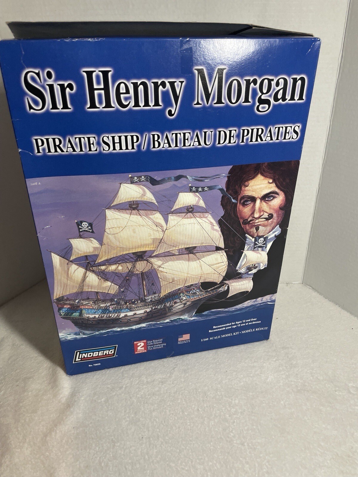 Lindberg 70859 1:160 Sir Henry Morgan Pirate Ship Model Kit | eBay