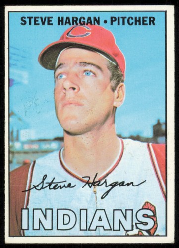 1967 TOPPS STEVE HARGAN CLEVELAND INDIANS #440 EX-EXMT | eBay