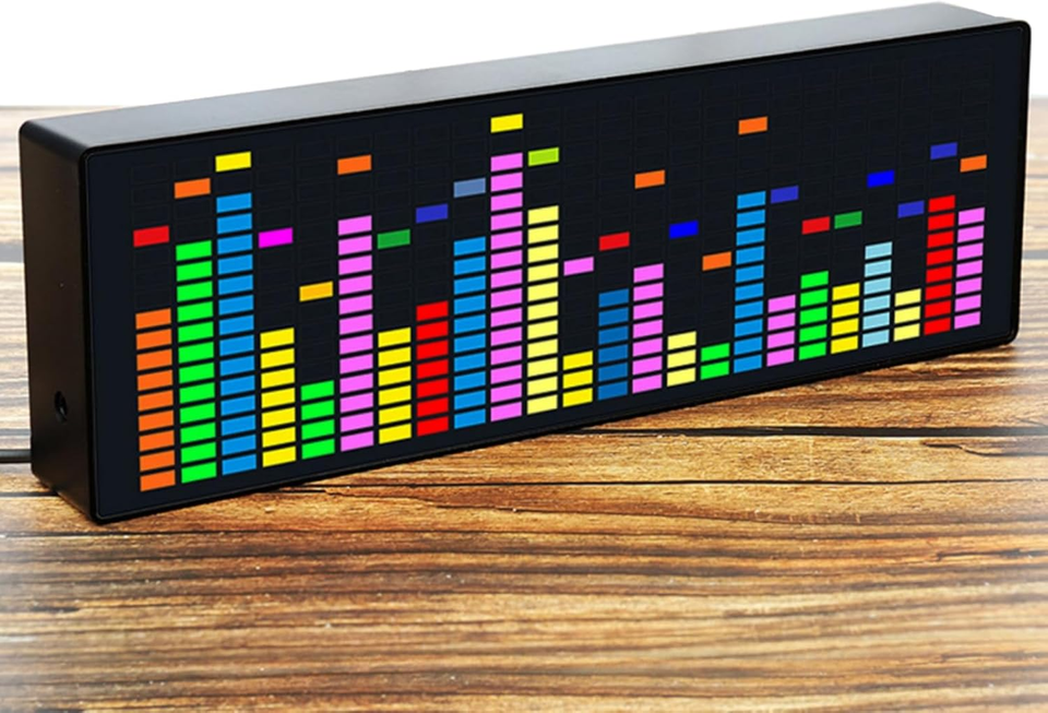 Colorful LED Music Spectrum Display, Audio Spectrum Analyzer, Rhythm ...