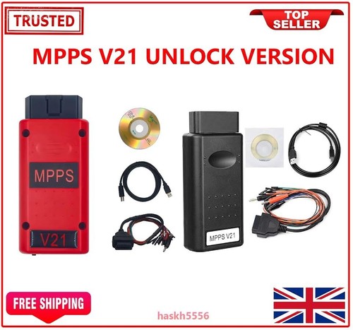 MPPS V21 Unlocked Infinite Reset High Quality Version Full Chip with Breakout Tr | eBay UK