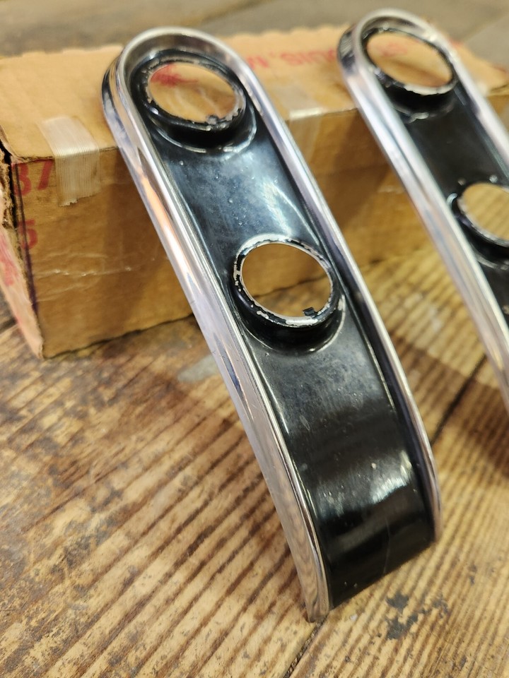 1953 Ford Crestline Customline Interior Dash Controls Bezel Finish ...