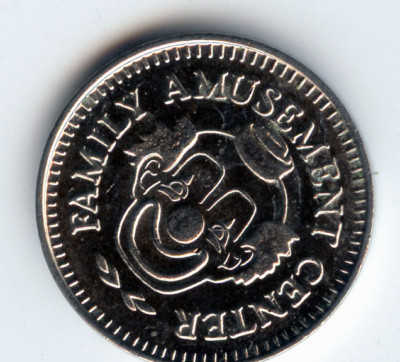 Clown Token: Family Amusement Center Nickle | eBay