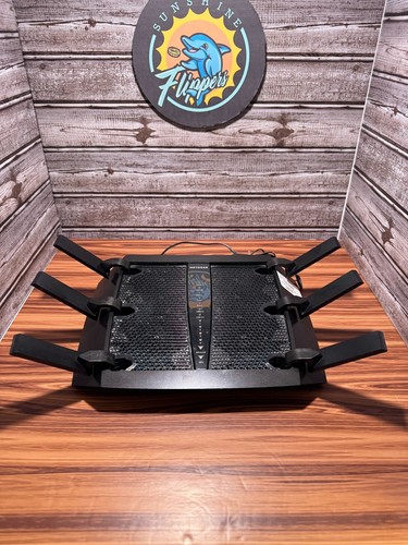 NETGEAR Nighthawk X6 R8000 Tri-Band Gigabit Ethernet WiFi Router AC3200 ...