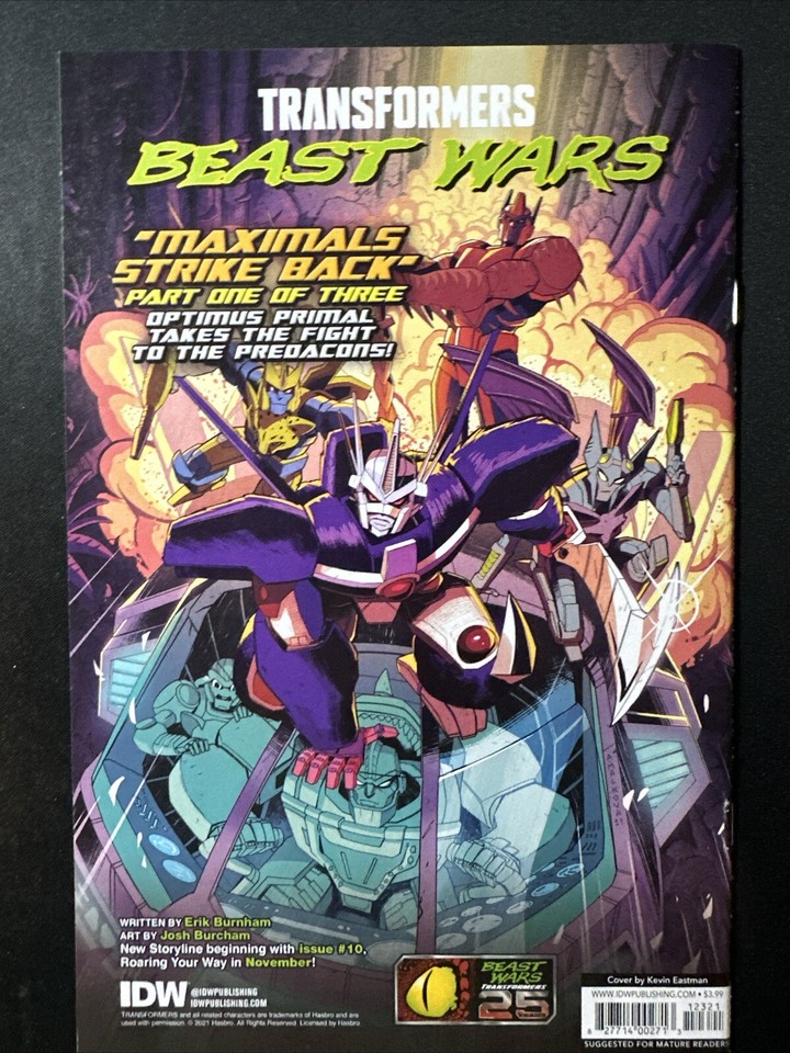 Teenage Mutant Ninja Turtles #123 Cover B Variant TMNT IDW 1st Print ...