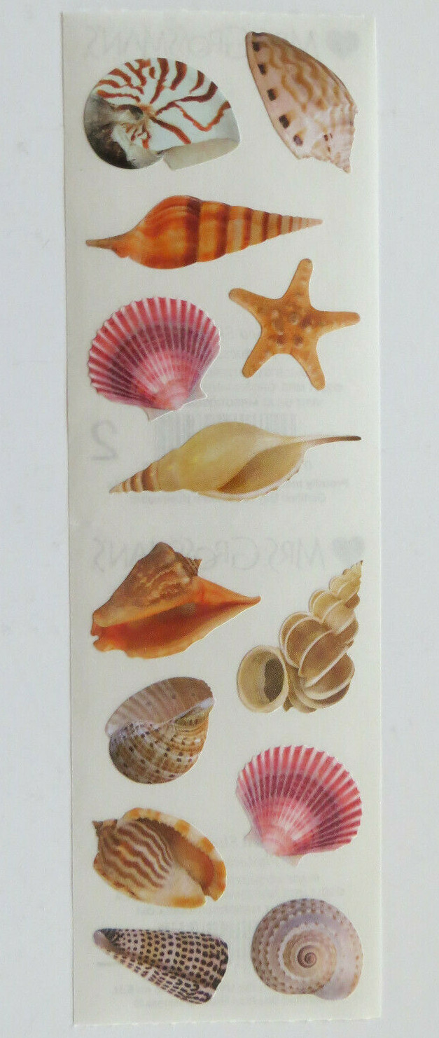 Mrs Grossman SEA SHELLS, Photoessence - Strip of Photo Quality Sea ...