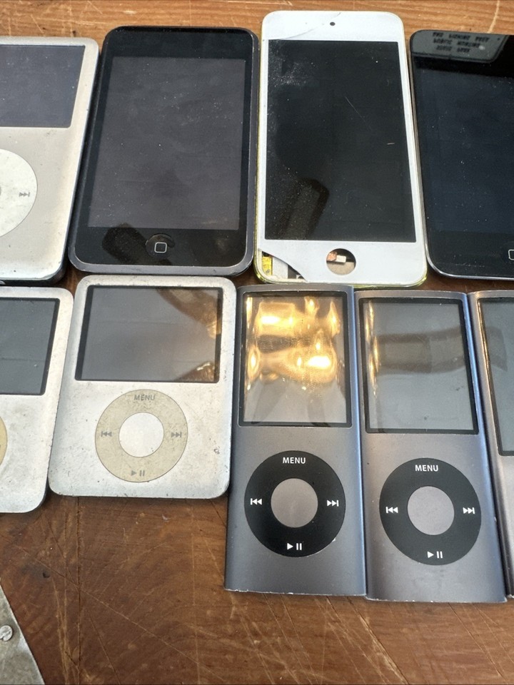 16 Apple IPod Lot Some Working Some Untested - For Parts | eBay
