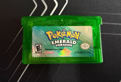 AUTHENTIC Pokemon Emerald Nintendo Game Boy Advance GBA | Tested, Dry ...