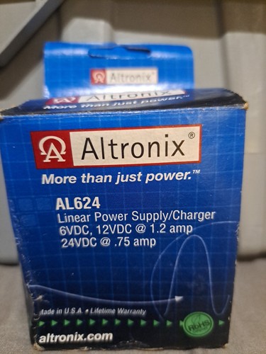 Altronix AL624 Linear Power Supply/Charger 782239931224| eBay