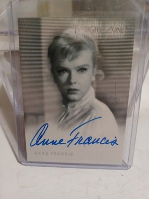 1999 Rittenhouse The Twilight Zone Autograph Card Anne Francis as ...