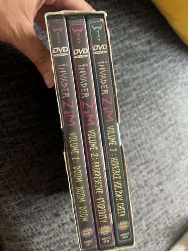Invader Zim Box Set (DVD, 2006, 3-Disc Set) for sale online | eBay