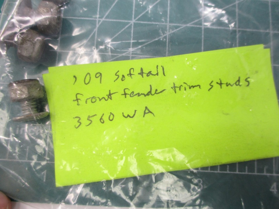 '09 Softail front fender trim studs screws 3560 WA Set/4pcs | eBay