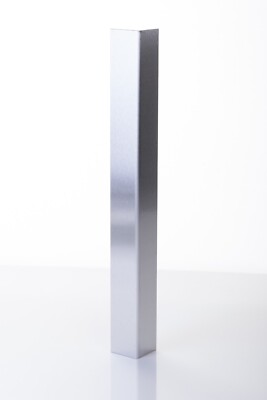 Folded Angle Wall Corner Protector - Brushed Stainless Steel Edging ...