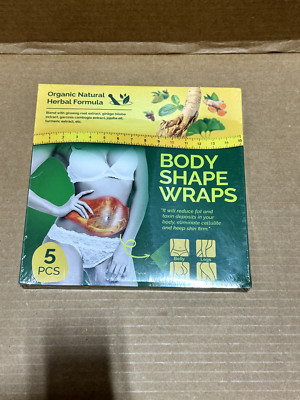 Organic Natural Herbal Formula Body Shape Wrap 5PC | eBay
