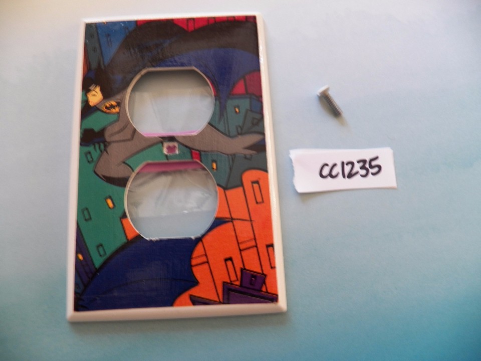 Switchplate Covers BATMAN Choose Your Design LIGHT SWITCH COVER Hand ...