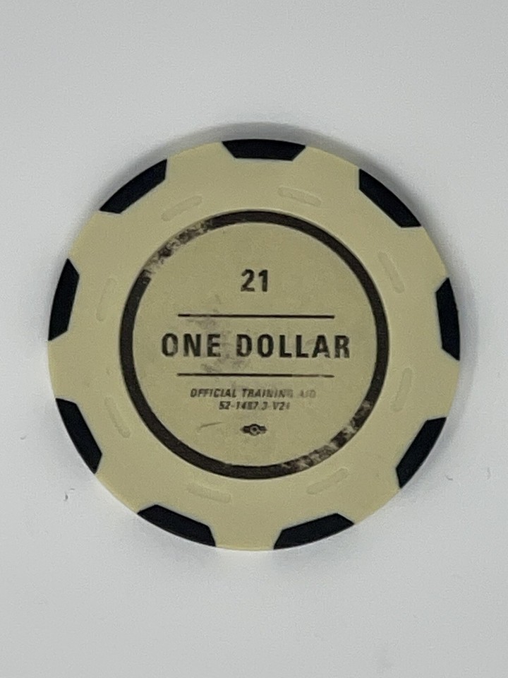 FALLOUT NEW VEGAS Collector’s Edition VAULT 21 CASINO POKER CHIP 2 3 4 ...