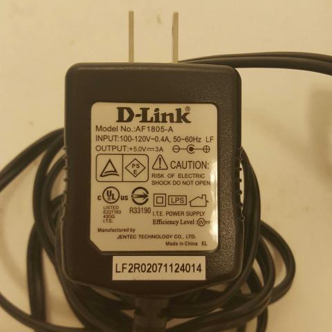 D-Link DI-624 Wireless Router w/ Charger Model No. AF1805-A | eBay