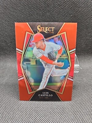 2022 Panini Select Premier Level Red Luis Castillo 142/199 | eBay