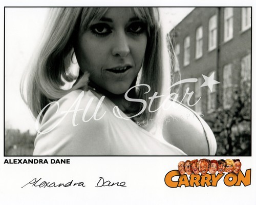 CARRY ON - Alexandra Dane Signed Photograph AD-AGAIN DOCTOR01 | eBay