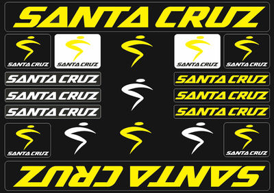 Decals, Stickers - Santa Cruz Decals - Nelo's Cycles