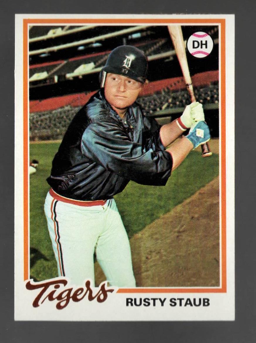 1978 Topps Rusty Staub Detroit Tigers #370 Near Mint or Better | eBay