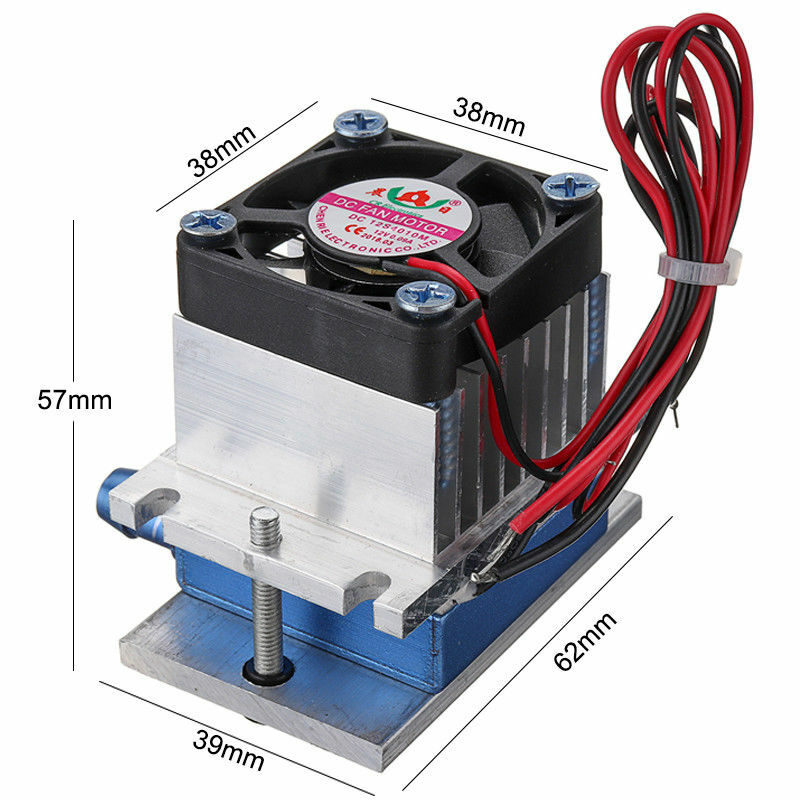 60W Cooling System 60W Peltier Cooling Module - Thermoelectric Air ...