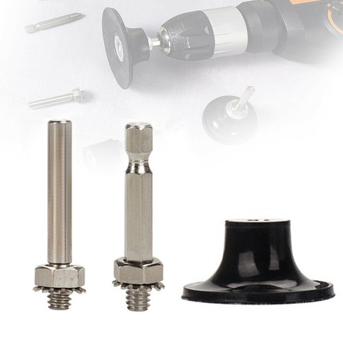 2" 50mm Roloc Roll Lock Mandrel Sanding Disc Type R Pad Holder Arbor 1/ ...