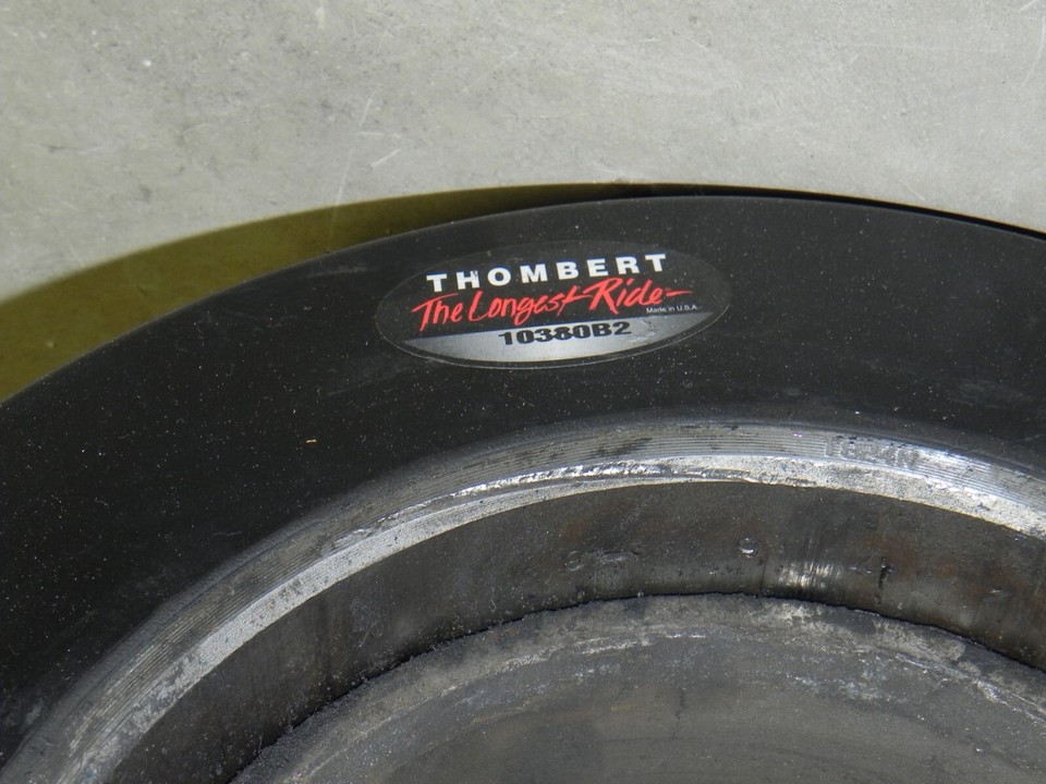 10380B2 Thombert The longest ride tire/wheel Forklift Tire T824N 13.50 ...