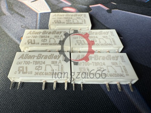 5pcs CAT700-TBR24 Relay 5Pin 6A 250VAC 24VDC For Allen-Bradley CAT 700 ...