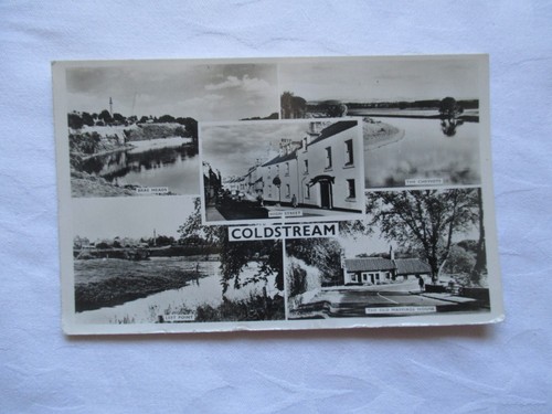 VINTAGE MULTI VIEW POSTCARD , " COLDSTREAM SCOTLAND ". | eBay