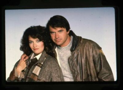Spenser For Hire Barbara Stock Robert Urich embrace Original 35mm ...
