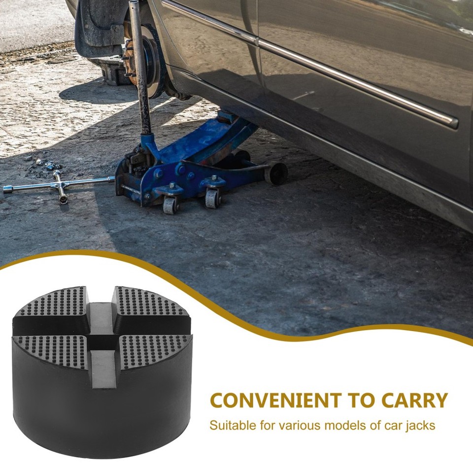 Car Universal Floor Jack Disk Pad Lift Protection Bottle Adapter | eBay