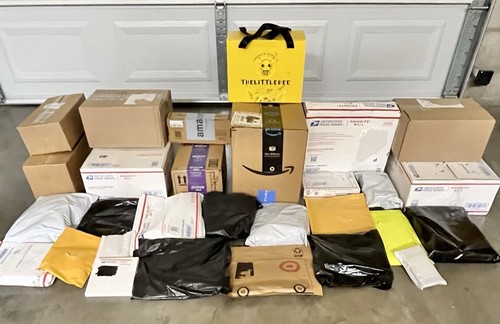 Unclaimed/Undeliverable Mail Lot (29 Packages, All Packages In Photos ...