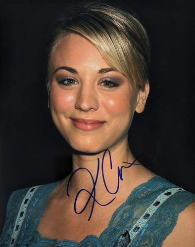 Kaley Cuoco Big Bang Theory hand signed autographed 8x10 photo w ...