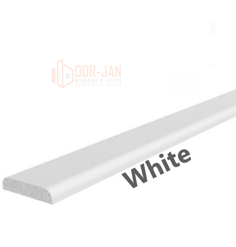 UPVC Plastic Trim Cloaking Fillet D Mould Architrave Window Door Bead ...