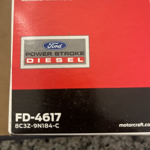 FD4617 Fuel Filter For Motorcraft Ford F350 F450 Super Duty 6.4 FD-4617 ...