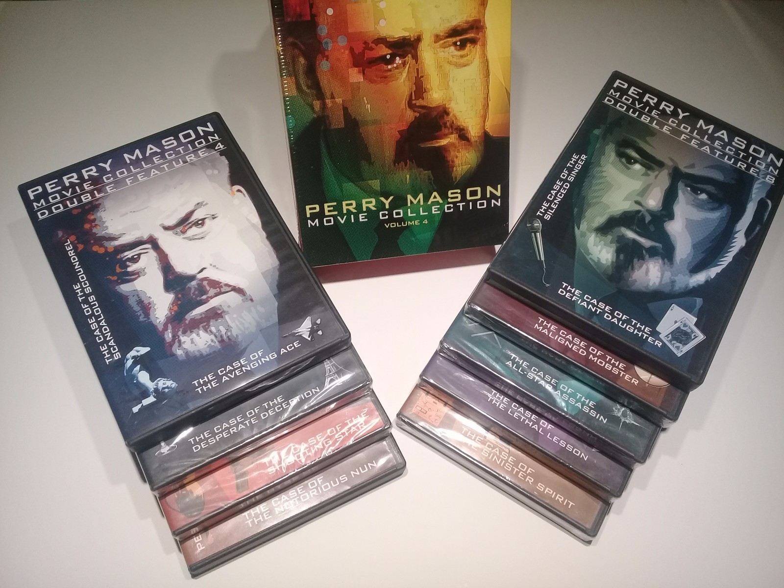 NEW Perry Mason DVD Collection: 16 trails - courtroom LAW GIFT SET ...