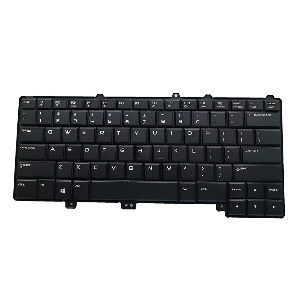 RGB Backlit Keyboard for Dell Alienware 13 R1 R2 15 R2 P42F P42F001 ...