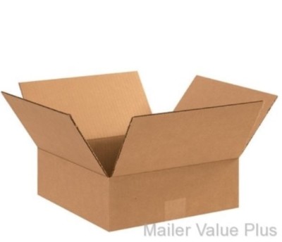 50 - 10 x 10 x 3 Shipping Boxes Packing Moving Cartons Cardboard ...