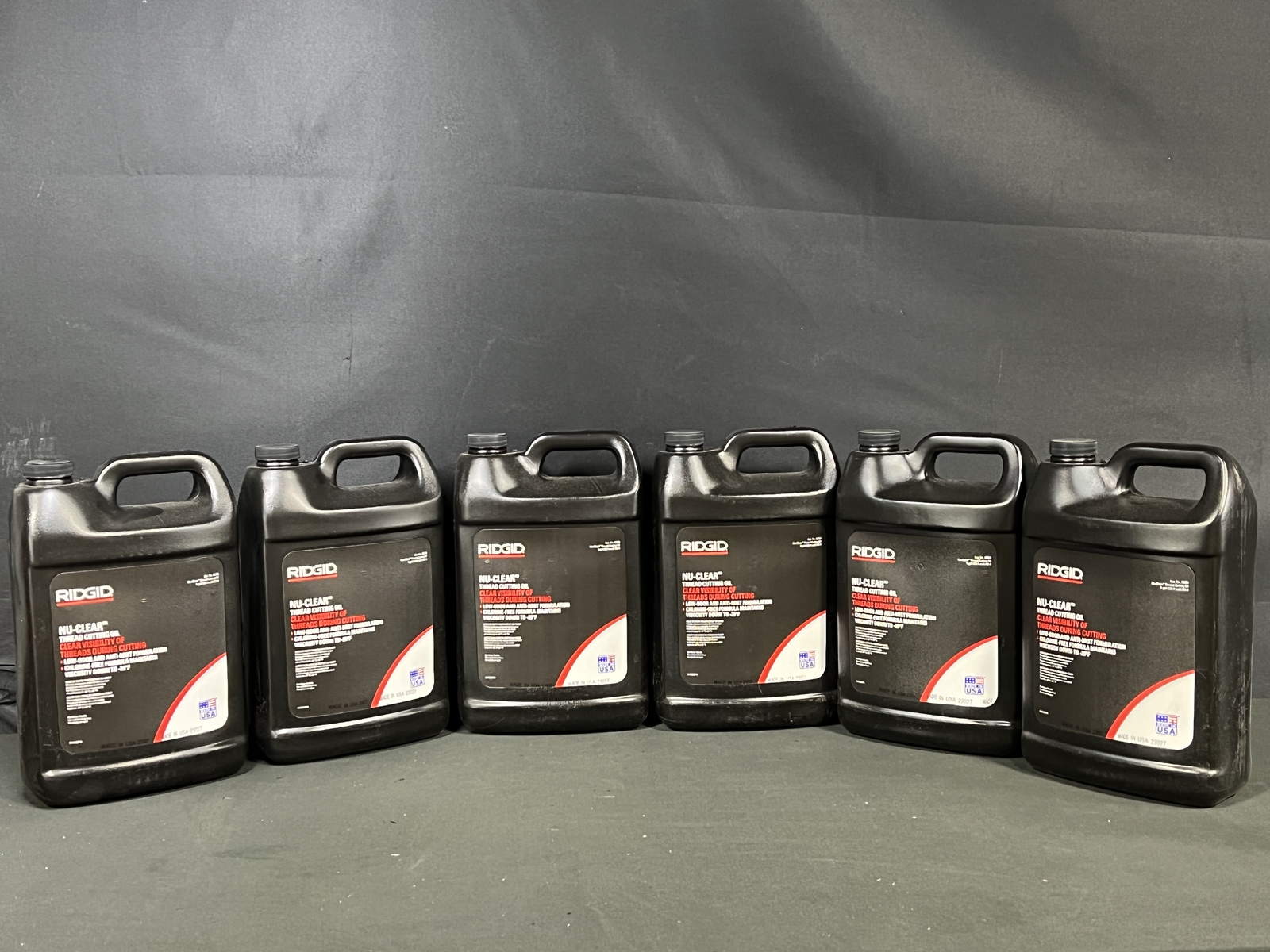 Ridgid 70835 Nu-Clear Thread Cutting Oil 1 Gallon Bottle Case of 6 New ...