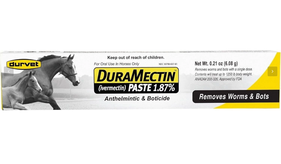 1/2/3/5/10 PCs Durvet Duramectin Equine Wormer Paste Horse Deworming | eBay