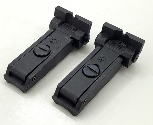 1x COMPLETE Thompson Center Rear Sight Contender Encore Round Barrel TC ...