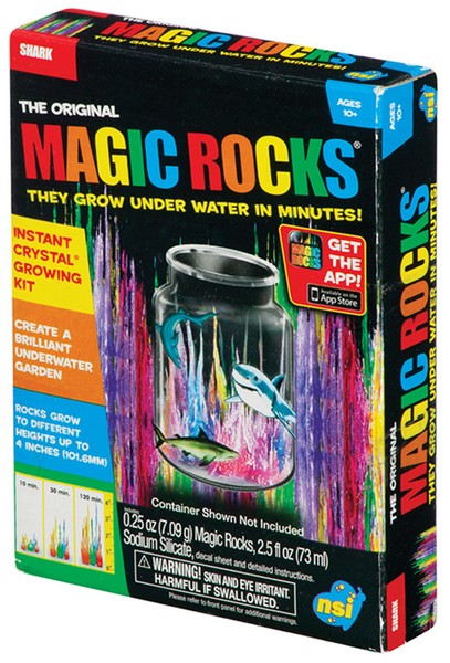The Original Magic Rocks Crystal Growing Kit by Toysmith 29136 for sale ...