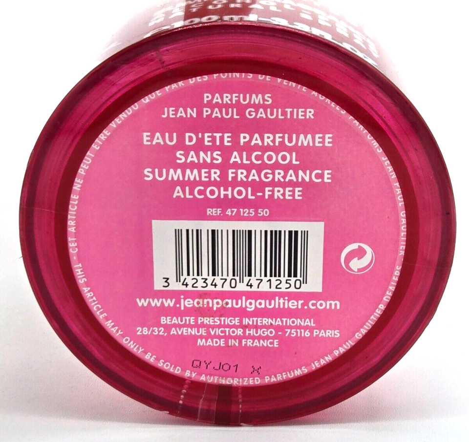 VINTAGE Jean Paul Gaultier Classique Summer 3.3oz Alcohol-Free NEW Rare ...